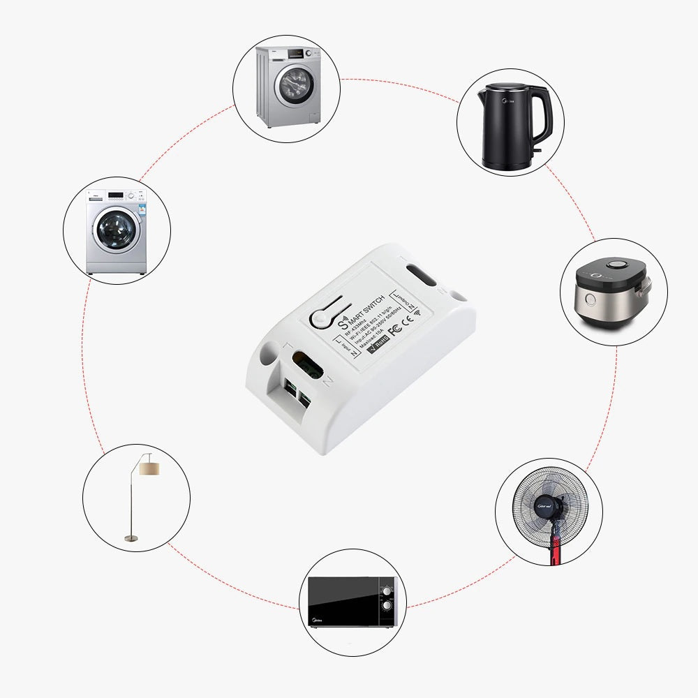 ANDOWL WIRELESS REMOTE CONTROL SMART SWITCH Q-KG09 – iWholesale