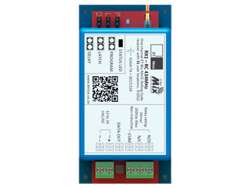 ET 434MHZ RECEIVER - 1 CHANNEL – iWholesale