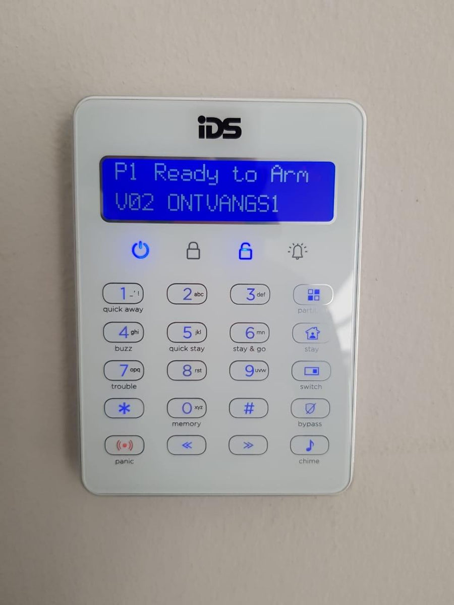 IDS X-SERIES LCD TOUCH KEYPAD - WHITE – iWholesale