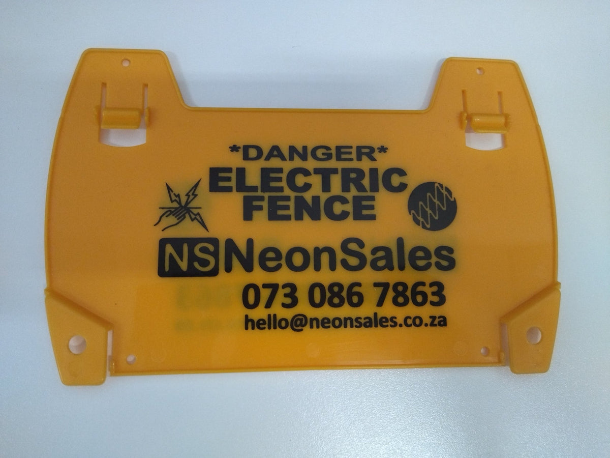 NEMTEK ELECTRIC FENCE WARNING SIGN LARGE – iWholesale